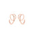 Oorbellen oval twister – MIAB Jewels